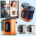 Belt Fan, Waist Fan with 15000 RPM Brushless Motor and 100 Adjustable ...