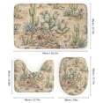 Chilfamy 4PCS Desert Pattern With Skull And Wheel Waterproof Shower ...
