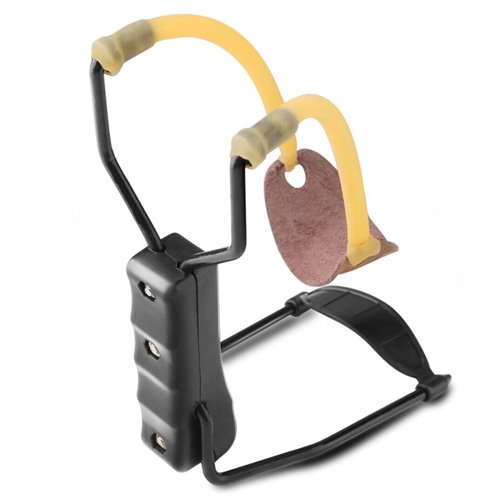 Miniduino HIGH VELOCITY FOLDING WRIST SLINGSHOT Powerful Hunting Sling ...