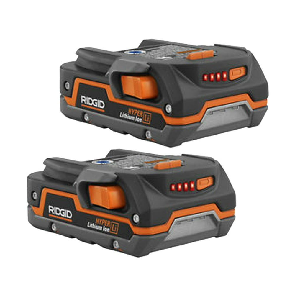 Ridgid R86034 Driver (2 Pack) Replacement 18V Li-on Battery # 130183040 ...