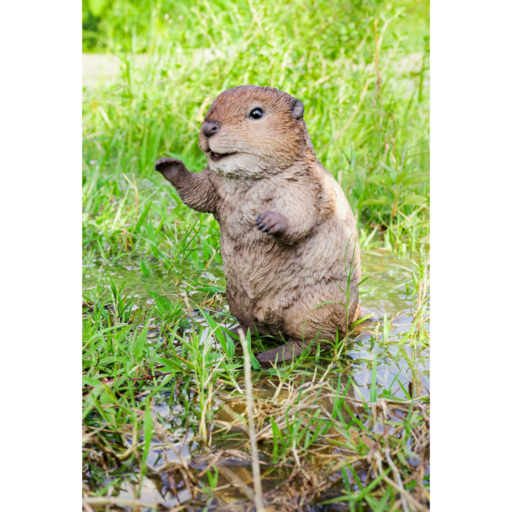 Click here for Hi-Line Gift American Beaver Cub Standing Statue prices