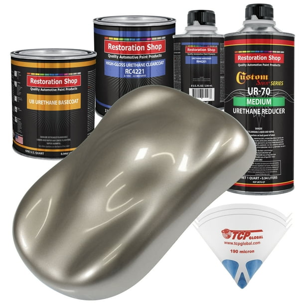 Arizona Bronze Metallic Quart URETHANE BASECOAT CLEARCOAT Car Auto ...