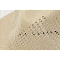 1Pc Foldable Wide Brim Straw Panama Fedora Hat UPF50 Sun Block Headwear ...