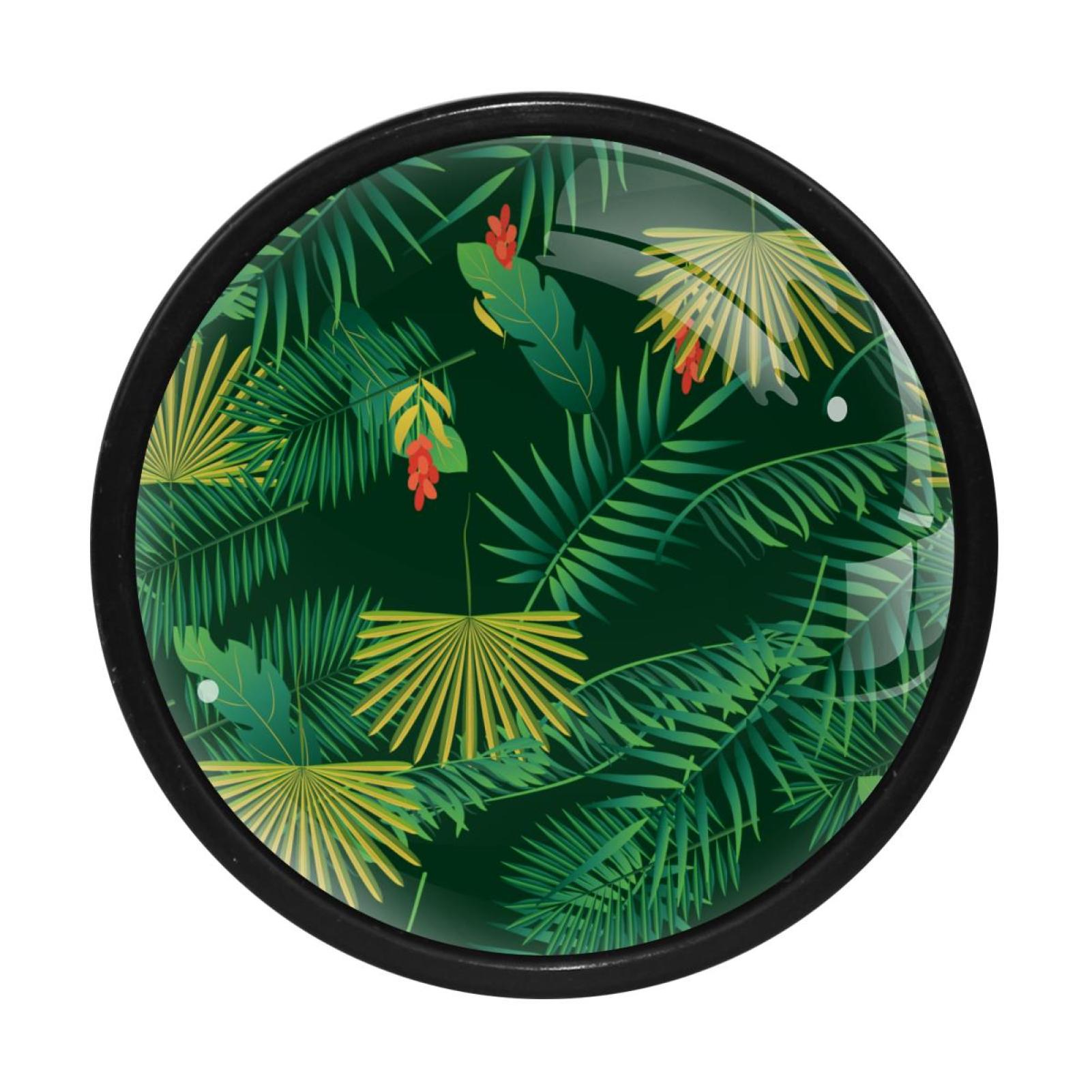 4 Pcs Leaves Knobs for Kitchen Cabinet Cupboard Dresser Bookcase Drawer ...