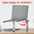 Staples TECH 11.2 x 10.2 Aluminum Laptop Stand Silver (ST62653 ...