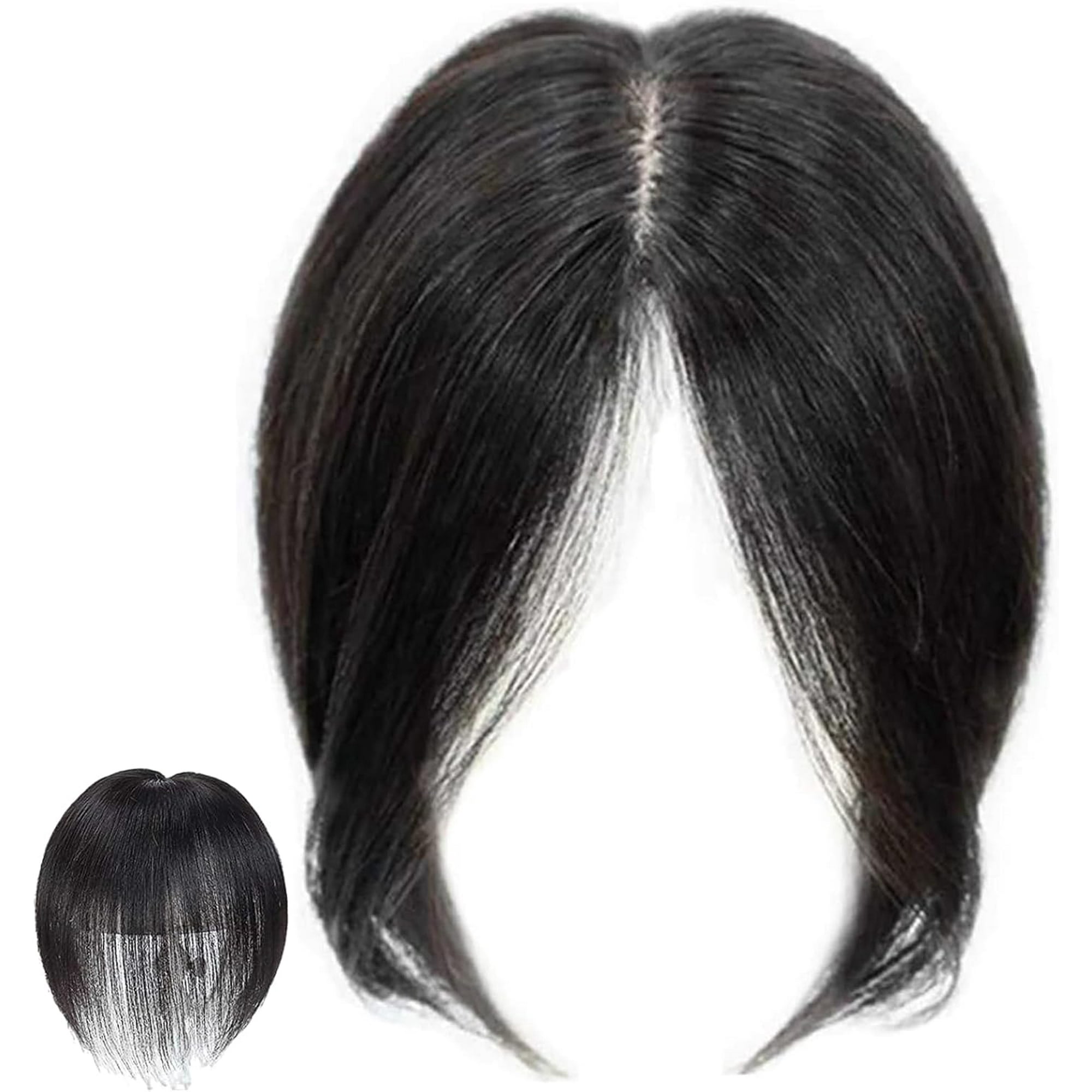 Click here for Unbranded Natural Black 3d Bangs Hair Topper For W... prices