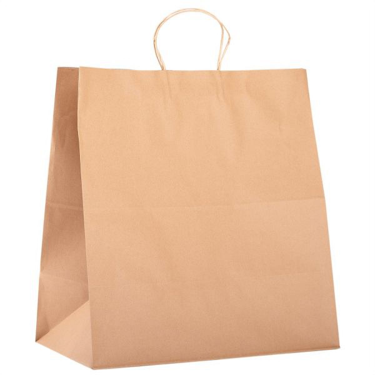 General Grocery Paper Bags, Attached Handle, 30 lb Capacity, 1/6 BBL ...