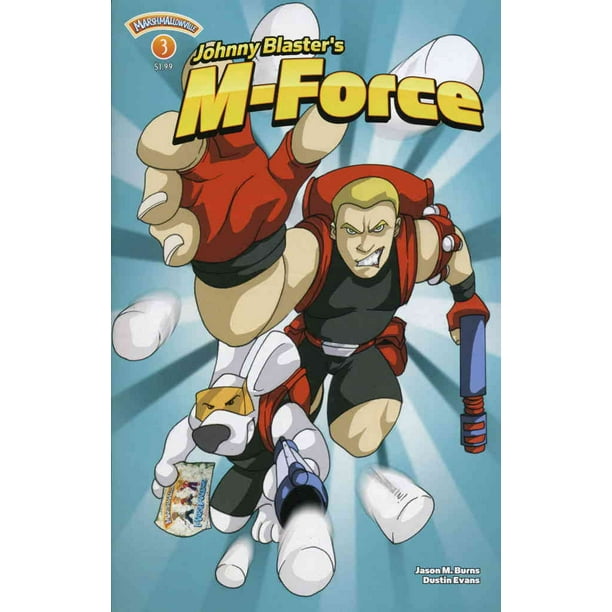 Johnny Blaster's M-Force: The Marshun Menace #3 VF ; Marshmallow Comic ...