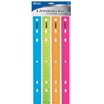 Bazic Plastic Jeweltones Color Ruler, 12 inches, 4 per Pack (3-Pack ...
