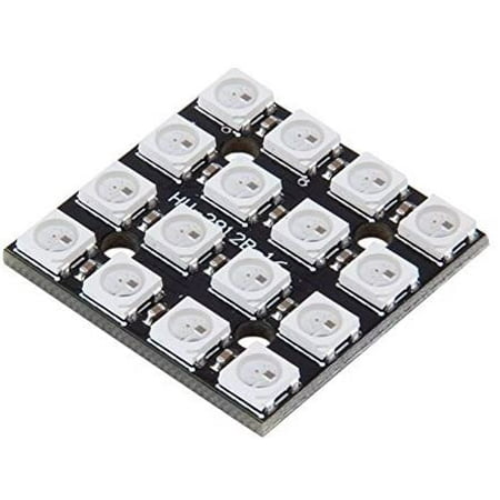 WS2812B 16-Bit 44 Full Color 5050 RGB LED Lamp Panel RGB Light Module ...