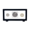 Coin Display Box Jewelry Storage Case Stand Holder Collection Container ...
