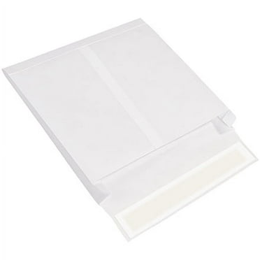 Free Shipping! 12 x 16 x 4" White Expandable Tyvek® Envelopes Mailing ...