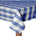 Lintex Linens Farm Check 100 Cotton Table Cloth Grey 52x70 Rectangle ...