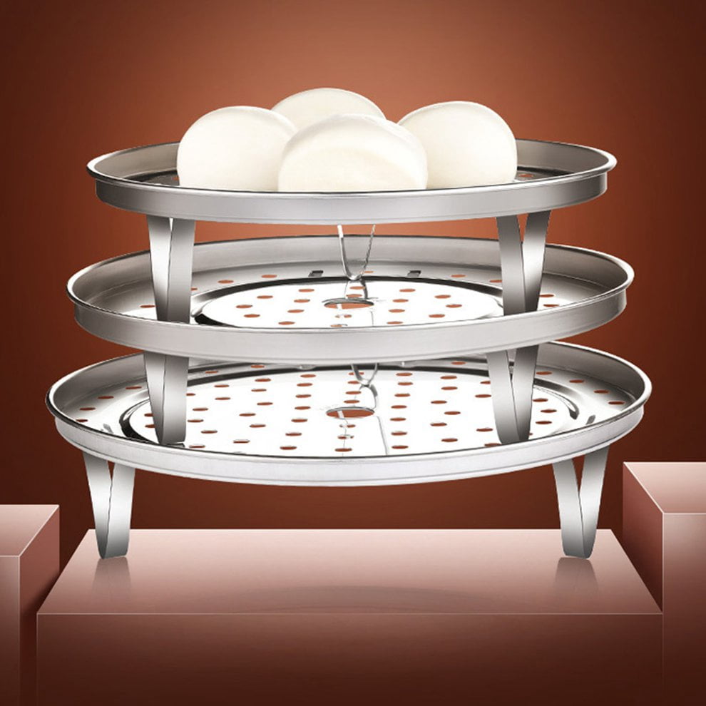 Stainless Steel Home Round Steamer Steamed Buns Dumplings High Steamed ...