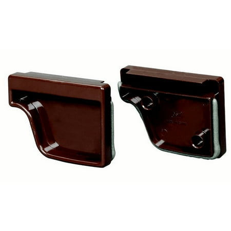 Traditional Brown Vinyl Gutter End Cap Set | Walmart Canada