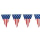 Large Patriotic Pennant Banner (24Ft) - Party Decor - 1 Piece - Walmart.com