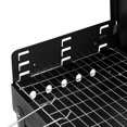 SLOQECS Portable Square Charcoal Grill Black,44*27*7cm - Walmart.com