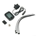 Waterproof Bicycle Wired Speedometer Bike LCD Computer Speed Odometer ...