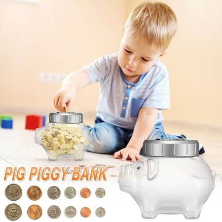 WREESH Digital Pig Bank With Speech Alar And Automatic LCD Display ...