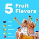 FUNTASTY Fruit Jelly Candy Assorted Flavors, Squeezable Vegan-Friendly ...
