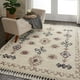 Nourison Nordic Shag Scandinavian Tribal Ivory Area Rug - Walmart.com