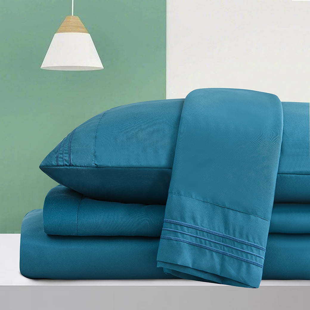 Dream Sleep Rayon Made from Bamboo Bed Sheets Set-Ultra Soft Sheets ...