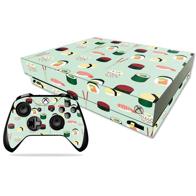 MightySkins MIXBONXCMB-Sushi Skin Decal Wrap for Microsoft Xbox One X ...