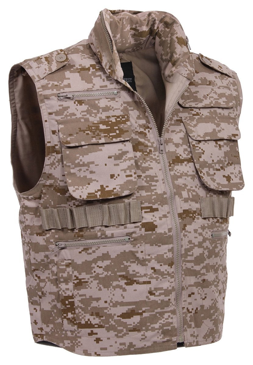 Rothco Ranger Vests - Desert Digital Camo, Large - Walmart.com