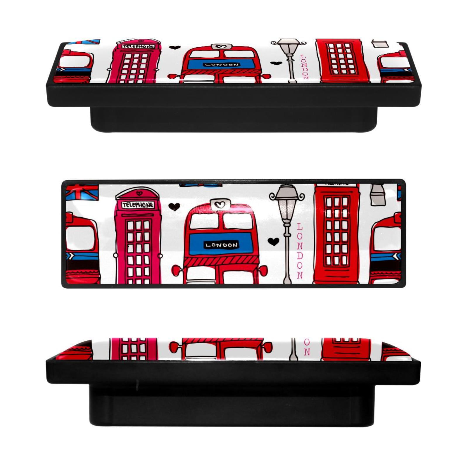 4 Pcs Rectangle Cabinet Handle Cupboard Knob Drawer Pulls Handle London ...