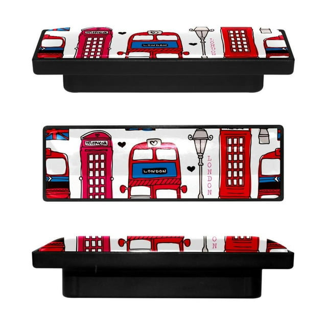 4 Pcs Rectangle Cabinet Handle Cupboard Knob Drawer Pulls Handle London ...