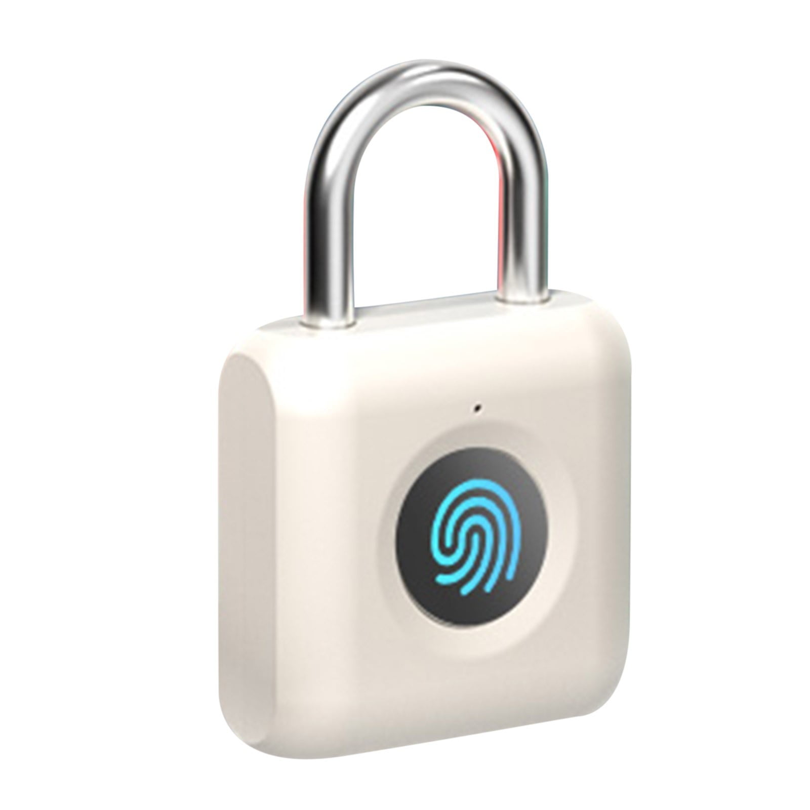 Lingouzi Fingerprint Padlock, Ultra Light One Touch Open Fingerprint ...