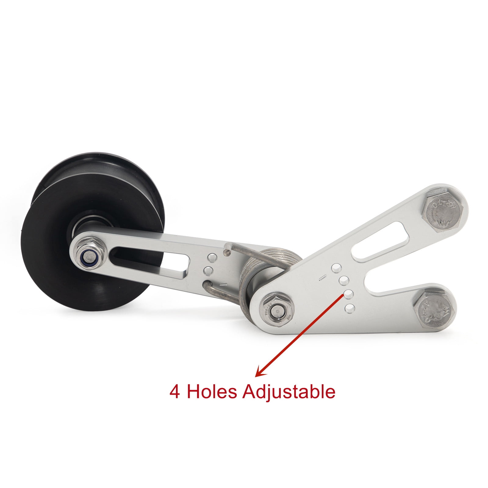 Adjustable Chain Tensioner 4 Holes Footpeg Roller for Yamaha Raptor 250 ...