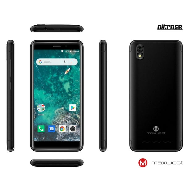 Maxwest Nitro 5.0 Unlocked Phone Black - Walmart.ca