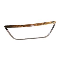 New Aftermarket Premium Fit Chrome / Black Front Grille 53100AC060 fits ...