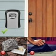 Niyofa Key Lock Safe Box,Wall Mounted Outdoor Key Lock Box 4 Digit ... Niyofa Key Lock Safe Box,Wall Mounted Outdoor Key Lock Box 4 Digit ...