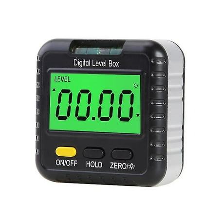 360 Degree Mini Digital Protractor Inclinometer Electronic Level Box Magnetic Base Gauge Angle ...