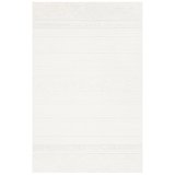 SAFAVIEH Natura Avery Solid Striped Braided Wool Area Rug, Natural, 8 ...