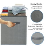 Large Foldable Toy Box - Kids Storage Organizer for Bedroom, Playroom ...