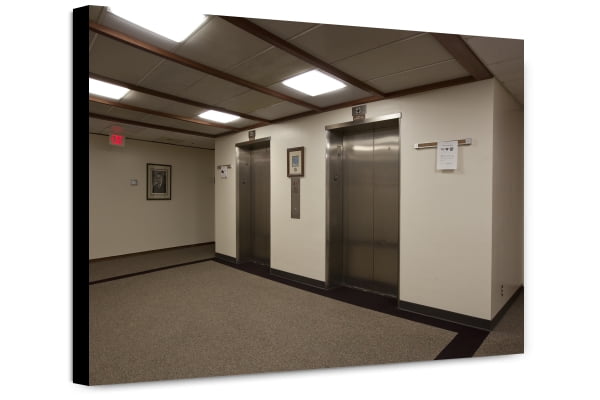 Canvas Print: Interior View Of The Lbj Suite Of Offices, J.J. Pickle ...