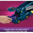 Fisher-Price DC Batwheels Toy Hauler and Car, Bat-Big Rig with Ramp and ...