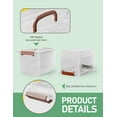 6-Pack Clear 7 Quart Storage Latch Box/Bins, Plastic Stackable Latching ...