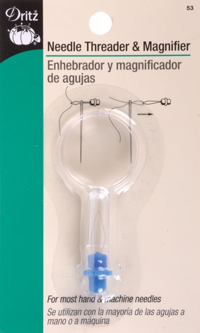 Dritz Needle Threader & Magnifier-3" W/1" Lens - Walmart.com