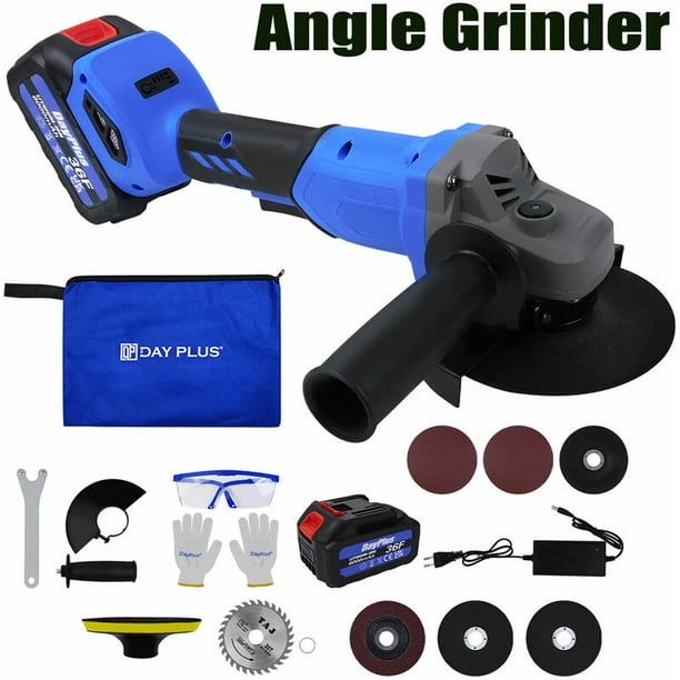 Brushless Cordless Angle Grinder Cut-Off 125mm 10000RPM 21 Volt 360W ...