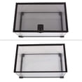 ECOSUB Mini Reptile Tank, 10 Gallon Glass Cages Terrarium, 20" x 12" x ...