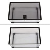 ECOSUB Mini Reptile Tank, 10 Gallon Glass Cages Terrarium, 20" x 12" x ...