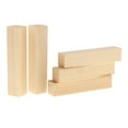 5 Balsa Wood Block Rod Sticks Model Making Architect Craft 100mm ...