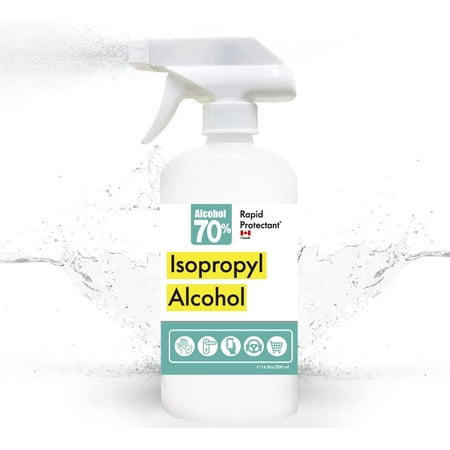 Rapid Protectant Rubbing Alcohol Spray - 500 ml Premium USP Grade ...