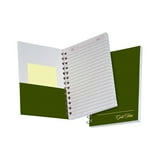 Ampad Gold Fibre Personal Notebook College/Medium 5 x 7 Classic Green ...