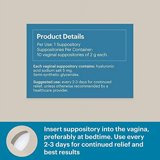 Bonafide Revaree - Hyaluronic Acid Vaginal Moisturizer Inserts, 10 Ct ...