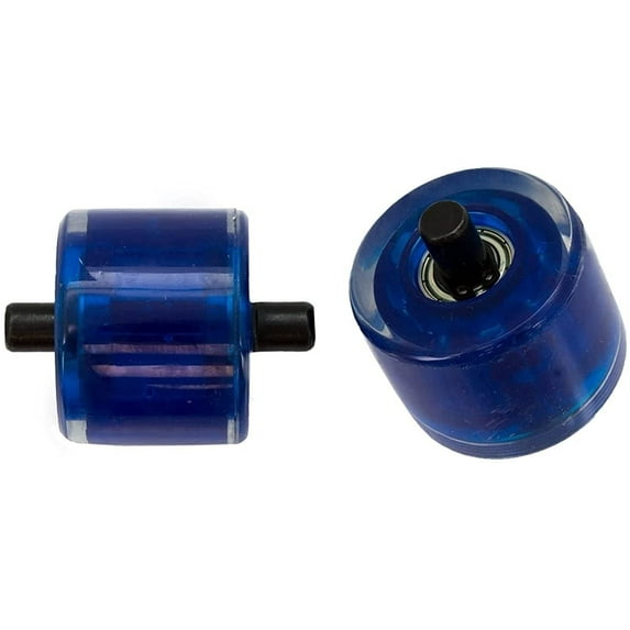 Heelys Pair of Replacement Wheels Wheel Kit Blue Translucent, Small ...